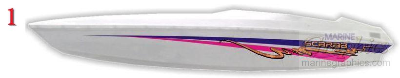 Boat Striping Designs - Boat Lettering