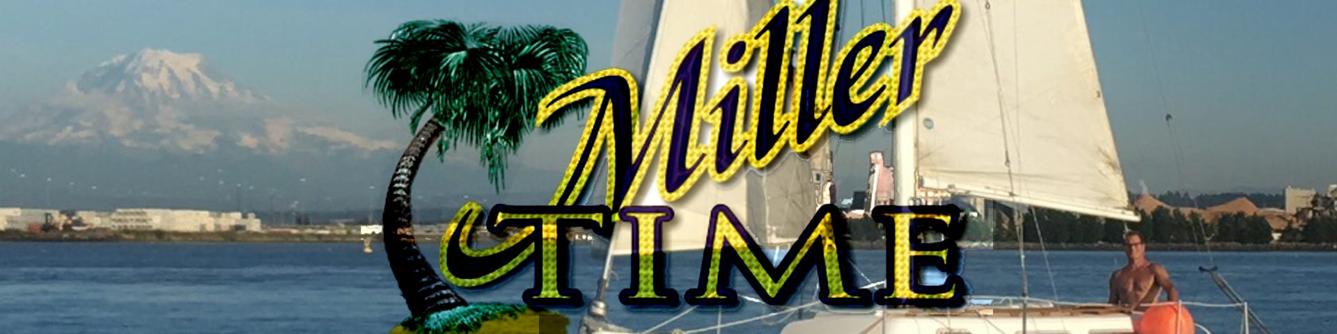 Miller Time boat graphics - Boat Lettering