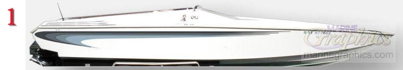 Boat Wrap and striping designs
