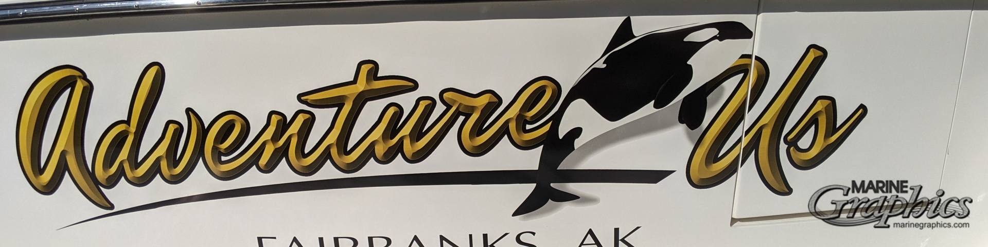 Custom Boat Lettering Design Service by Marine Graphics