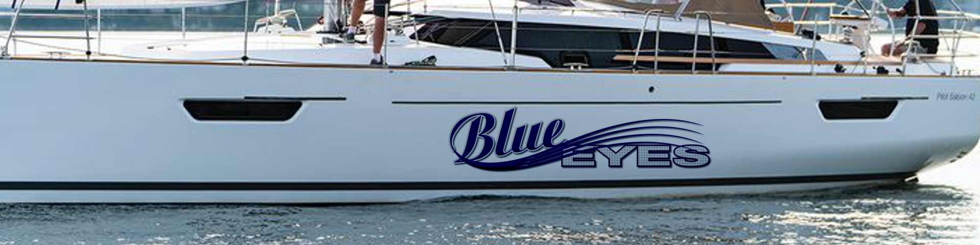 Blue Eyes Lettering Art