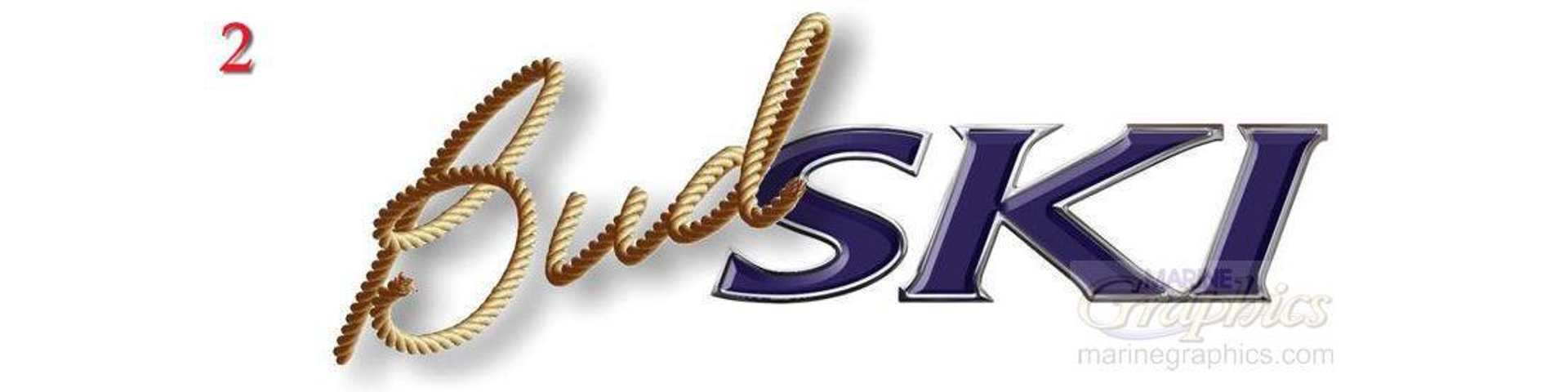 Knotty Rope Lettering - Marine Graphics