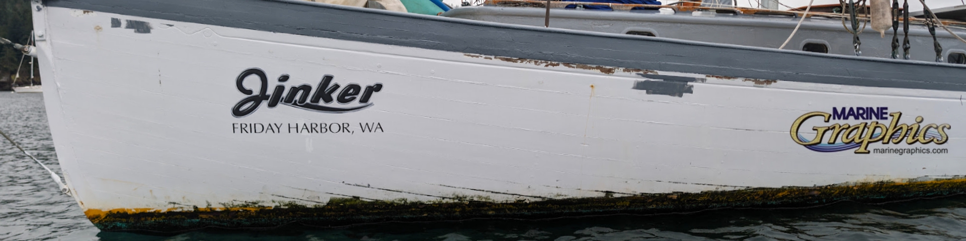 Jinker boat lettering - Boat Lettering