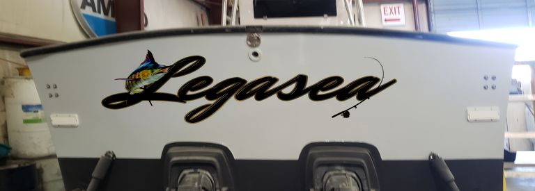 Legasea Boat Lettering - Miami - Boat Lettering