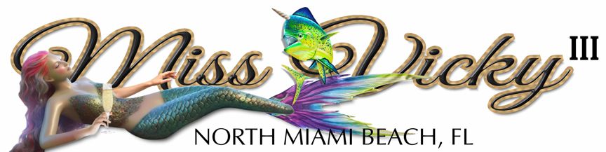 Miss Vicky III boat graphic - Boat Lettering