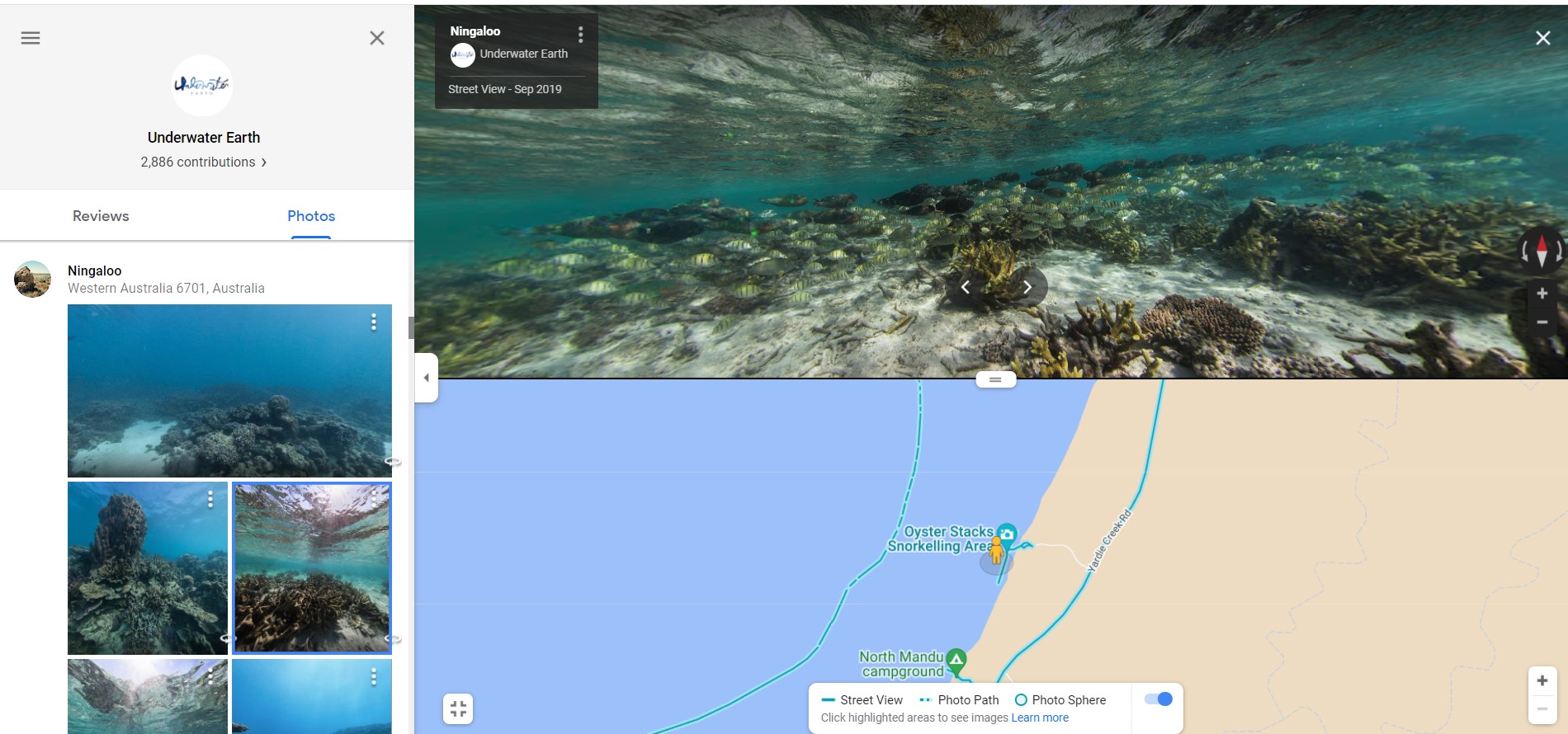 Google Earth dives into the oceans