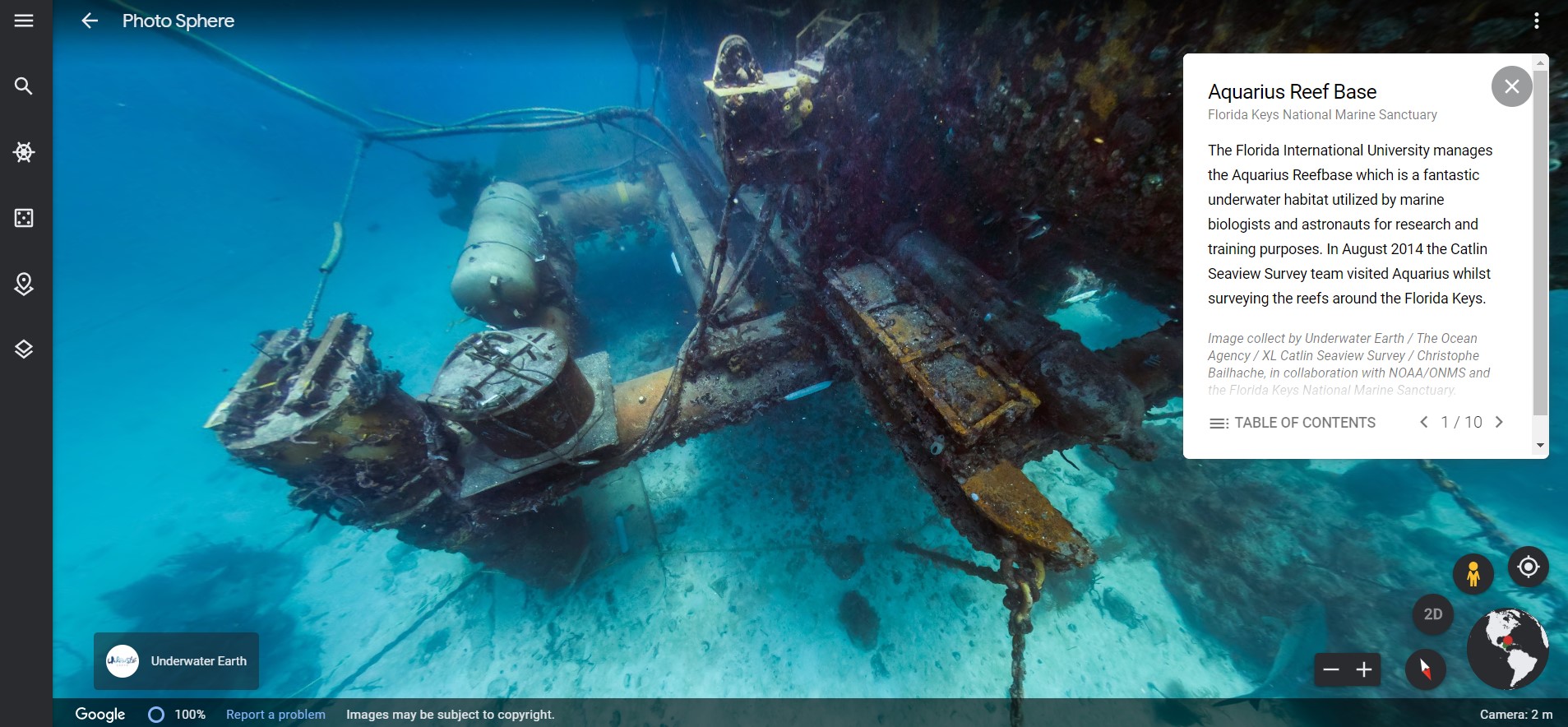 Google Earth dives into the oceans